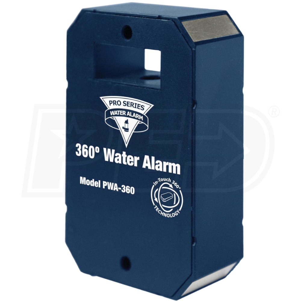 Pro Series PWA-360 - Water Alarm w/ Patented 360° Sensing Technology