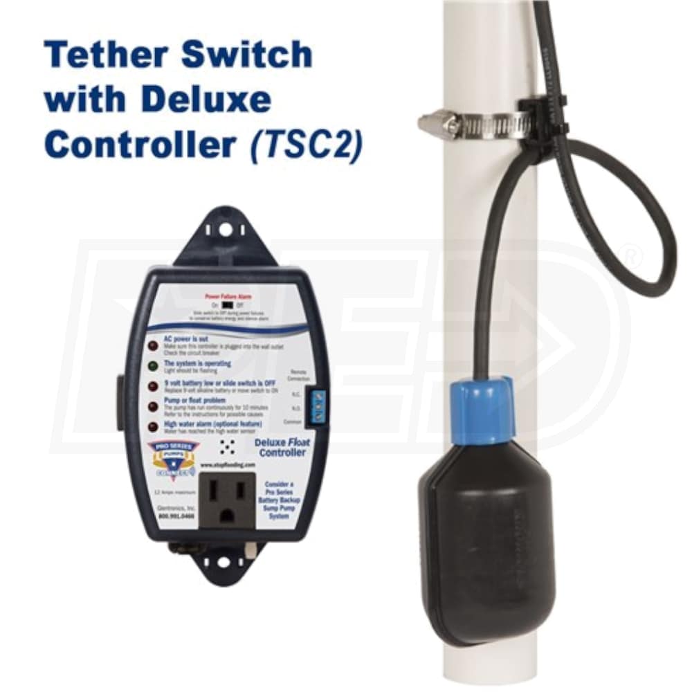 Pro Series TSC2 - Deluxe Controller System w/ Tether Float Switch