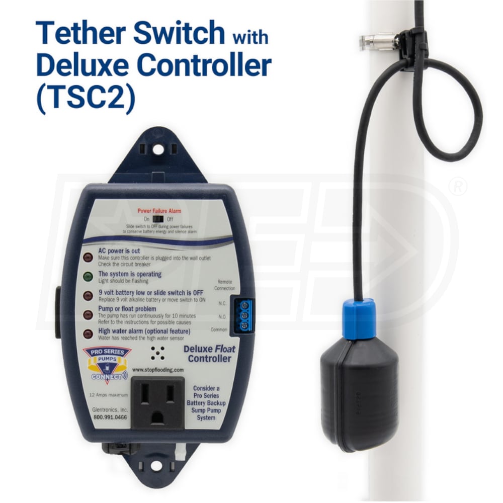 Pro Series TSC2 - Deluxe Controller System w/ Tether Float Switch