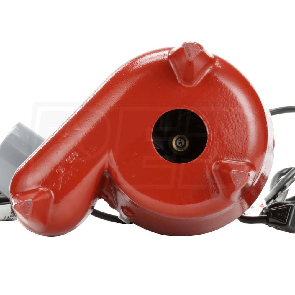 Liberty Pumps LE41A - 4/10 HP Cast Iron Sewage Pump 2-Inch w/ Piggyback ...