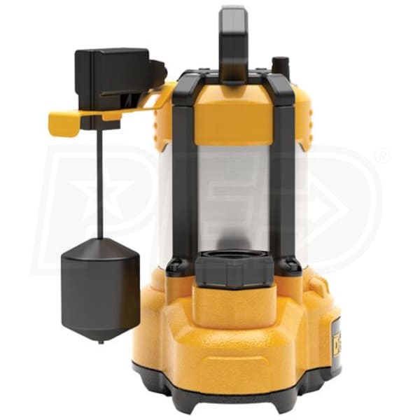 DeWalt Pumps DXWP62583 DeWalt 1/2 HP Cast Iron / Stainless Steel ...