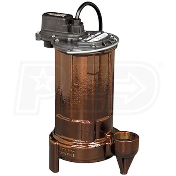 Liberty Pumps SPD-280KIT 280 - 1/2 HP Cast Iron Submersible Sump Pump w ...